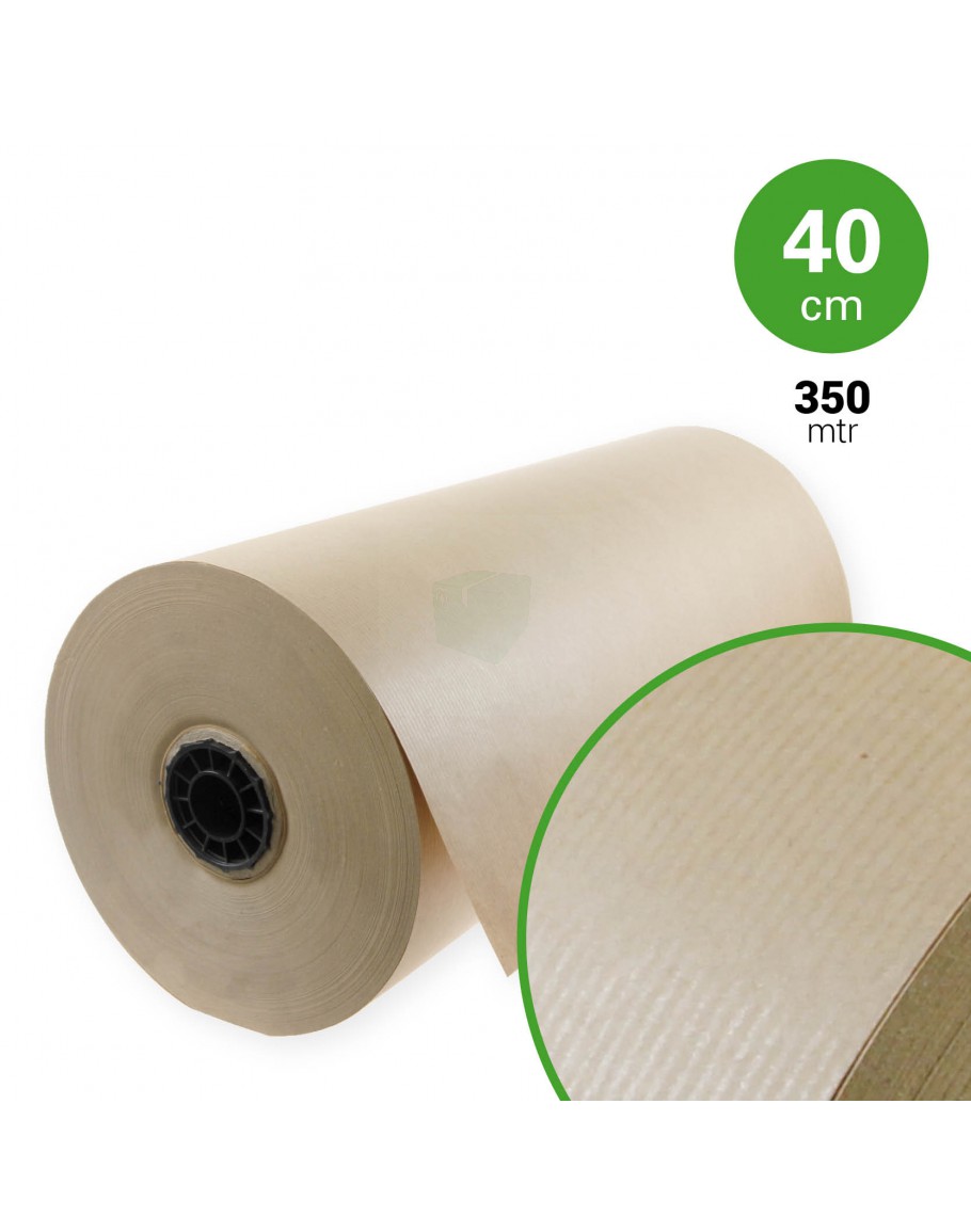 Natron kraft paper roll 40cm, 10kg